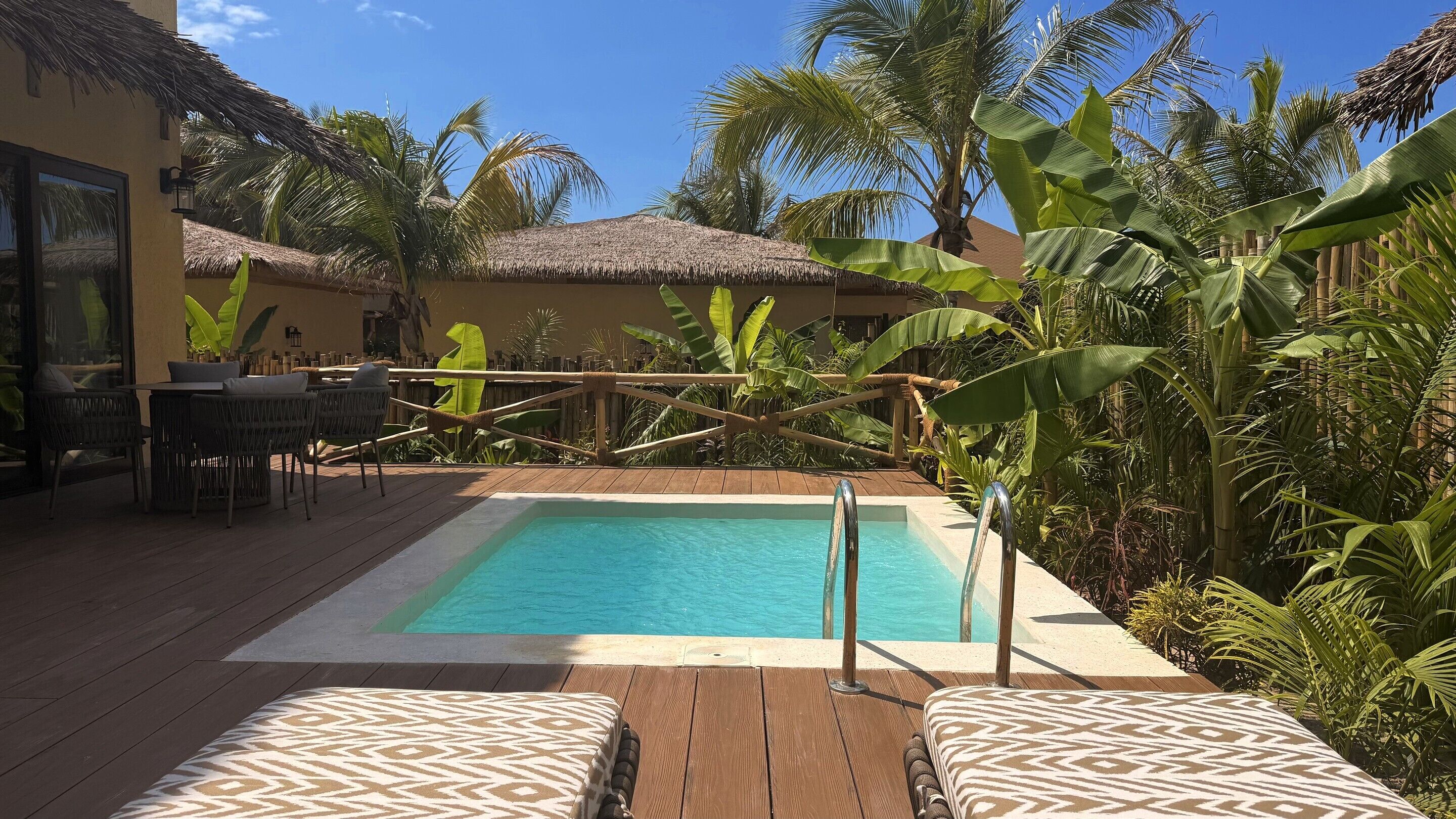 Dúplex Deluxe, pátio, vista para o jardim | Lençóis de algodão egípcio, roupa de alta qualidade 
