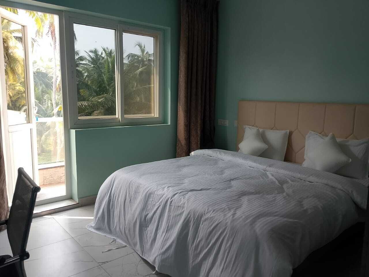 Quarto Duplo ou Twin Deluxe, varanda | Casa de banho