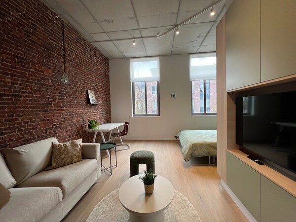 Bright Apartment In Bree With Terrace - Limburg (Belgische provincie)