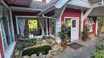 Entrada do alojamento