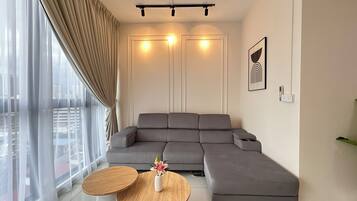 Apartamento Deluxe | Roupa de cama fornecida