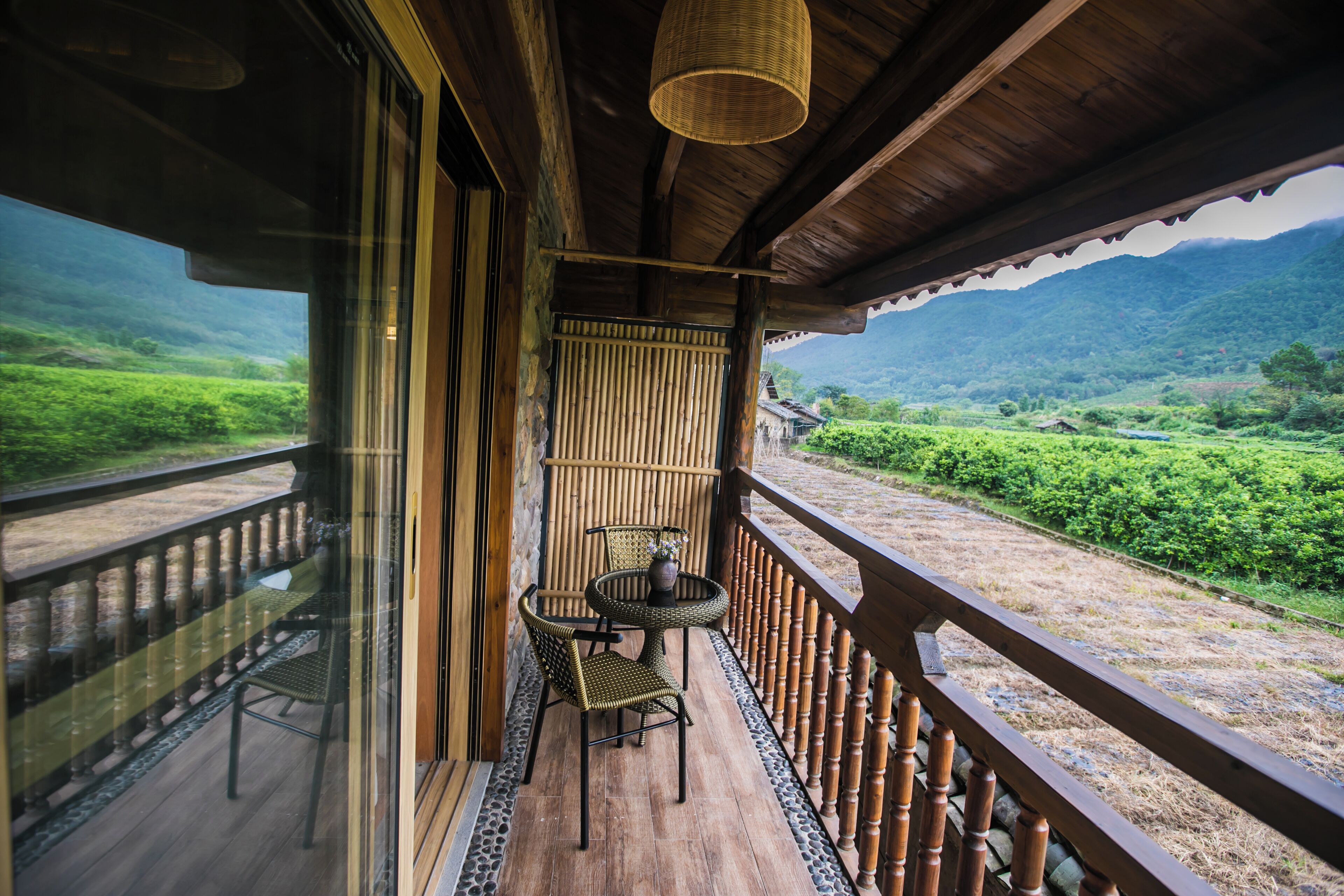 Quarto Twin Clássico, vista para o pátio | Vista do quarto