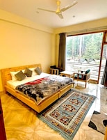 Quarto superluxo, vista para a montanha | Roupa de cama