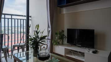 Apartamento, varanda, Vista para a cidade | Terraço/pátio interior