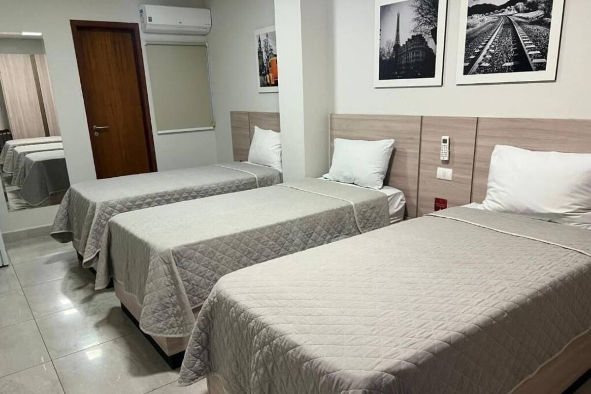Quarto triplo | Wi-Fi de cortesia
