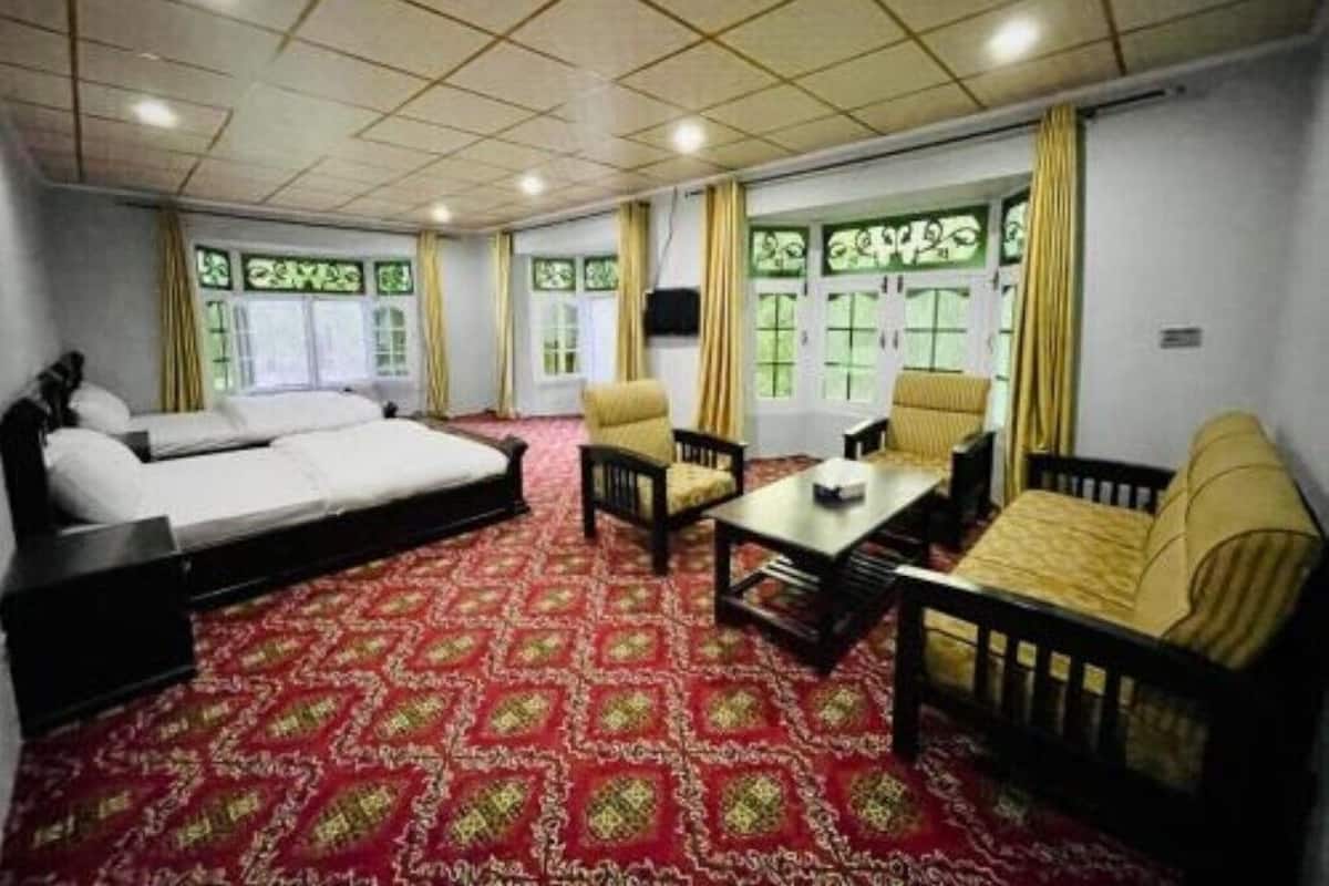 Quarto Duplo Deluxe, vista para a montanha | Quartos insonorizados, ferro/tábua de engomar, Wi-fi grátis