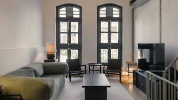 Casa geminada família, vista para a cidade | Área de estar