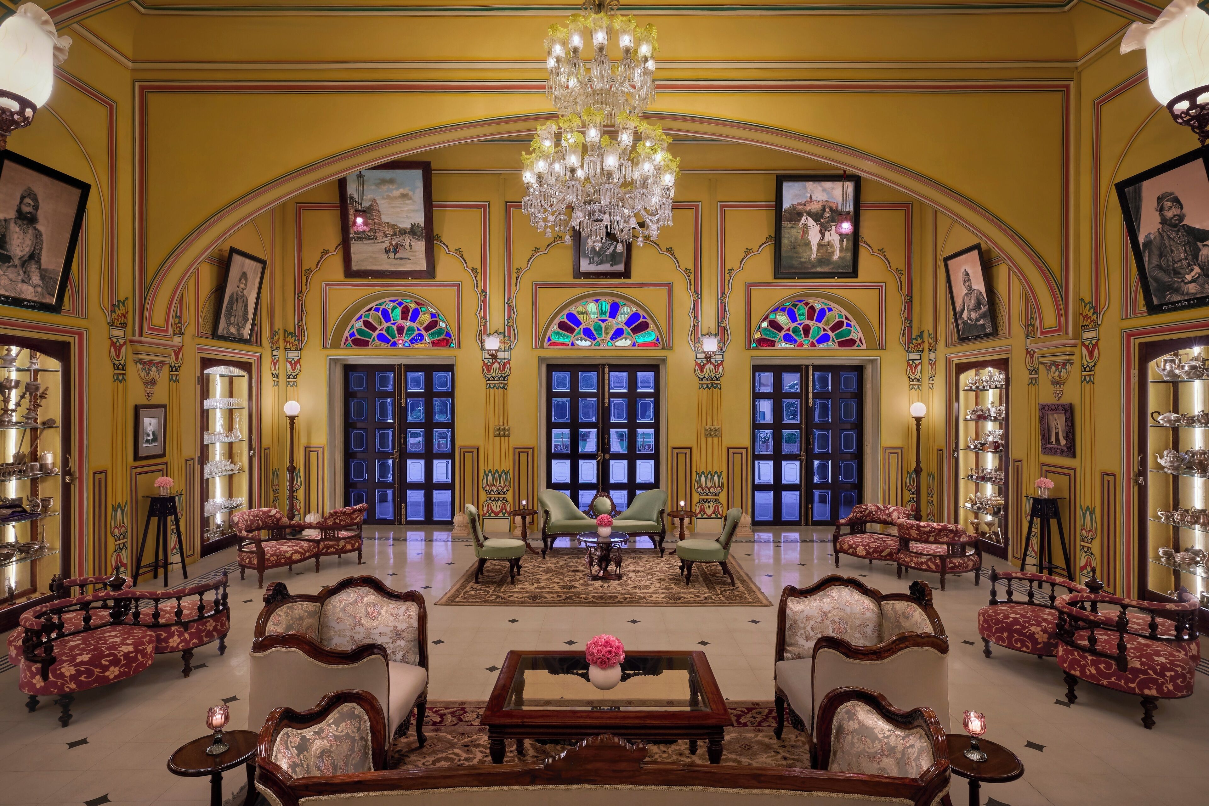 Sala de estar do lobby