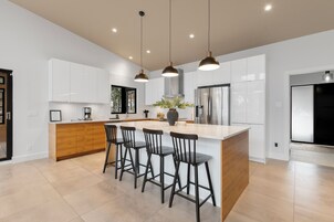 Chalé | Cozinha privada | Cafeteira/chaleira