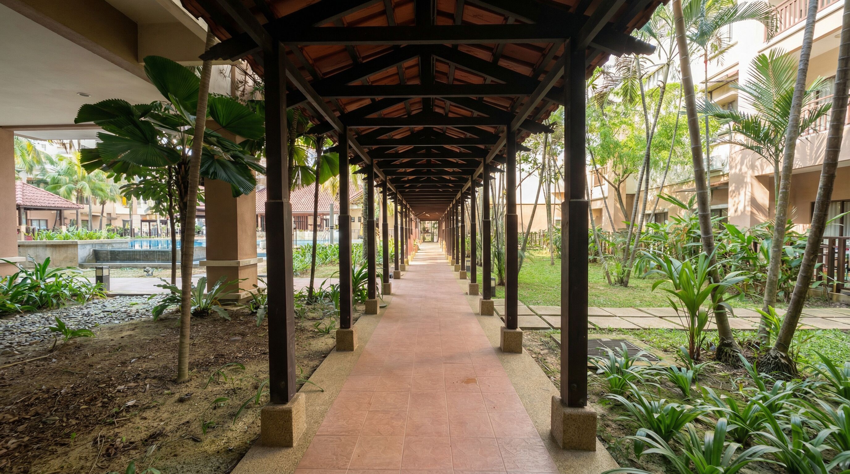 Terrenos do alojamento
