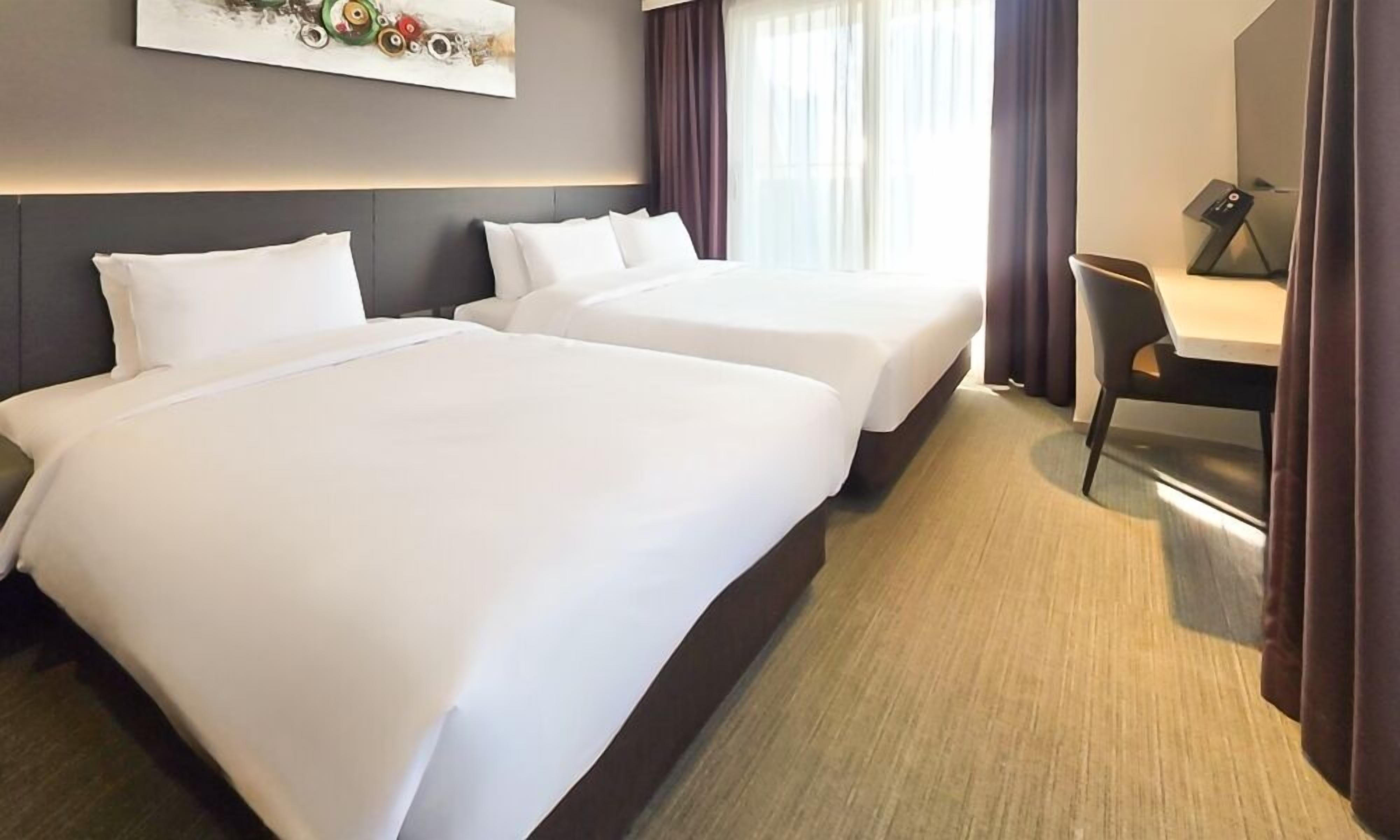 Quarto duplo família | Individualmente decorados, individualmente mobiliados, Wi-Fi de cortesia