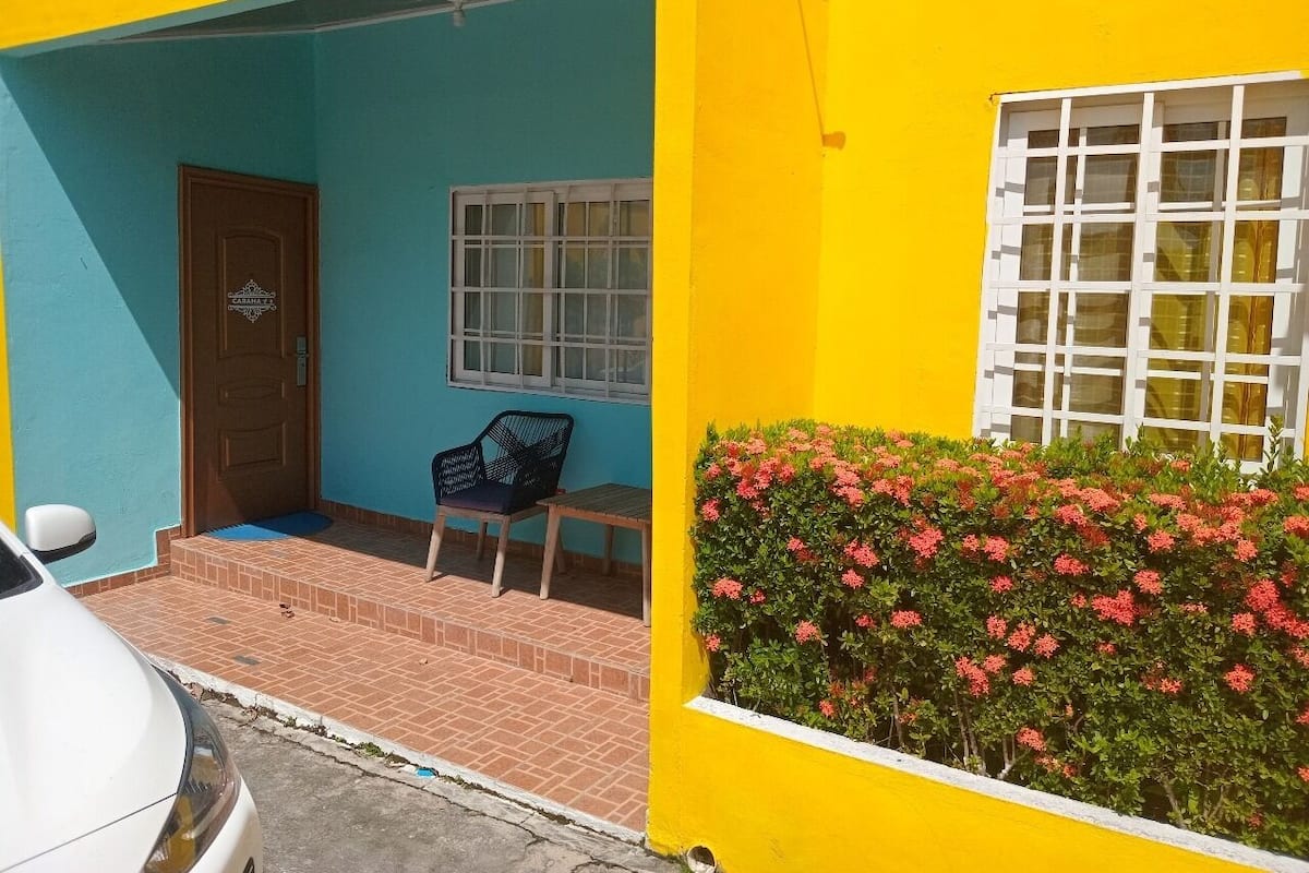 Quarto Duplo Familiar, pátio | Wi-fi grátis