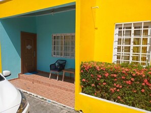 Quarto Duplo Familiar, pátio | Wi-fi grátis 