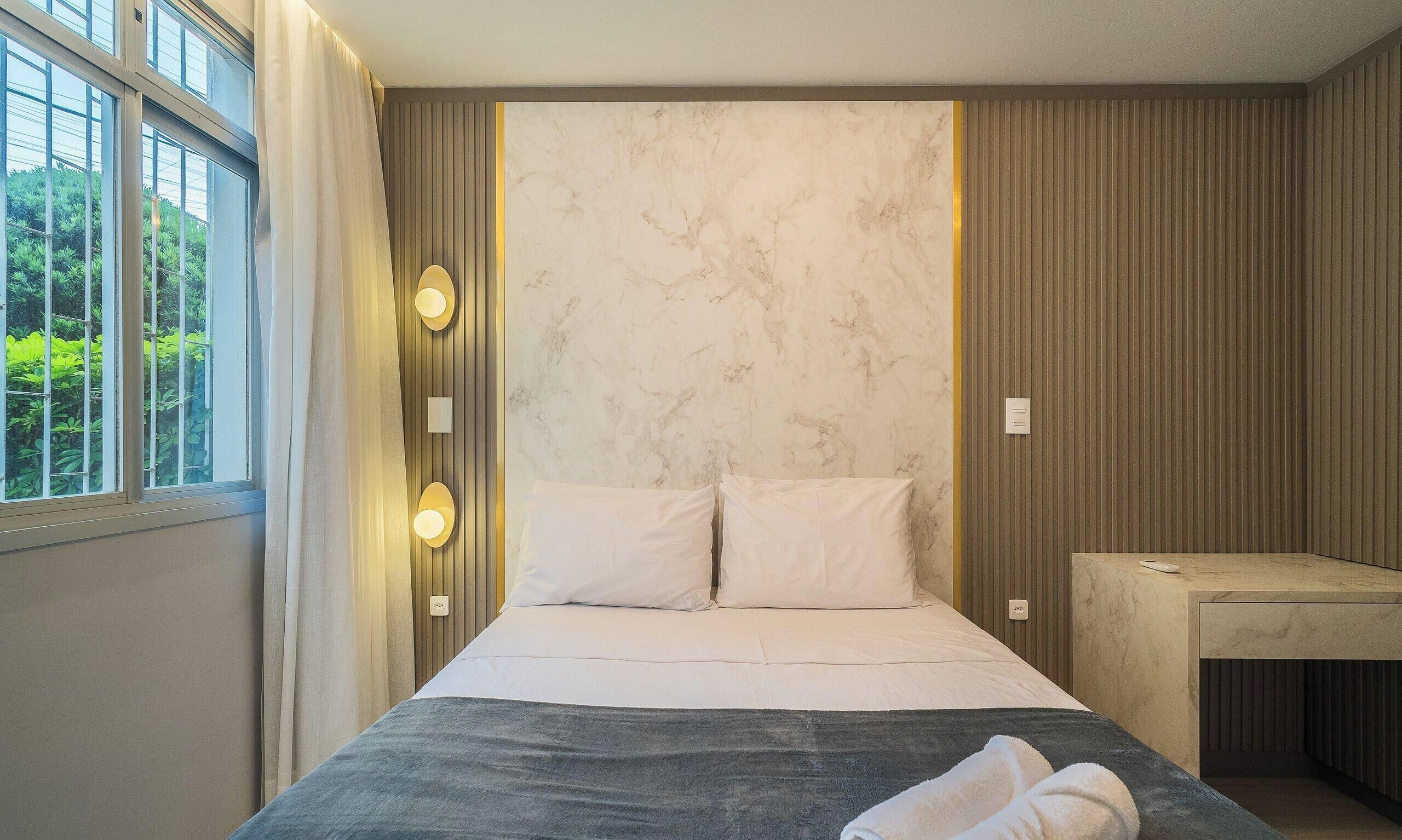 Apartamento básico | 2 quartos, Wi-Fi de cortesia