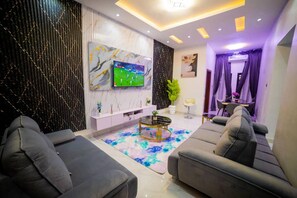 Apartamento de Luxo | Sala de estar