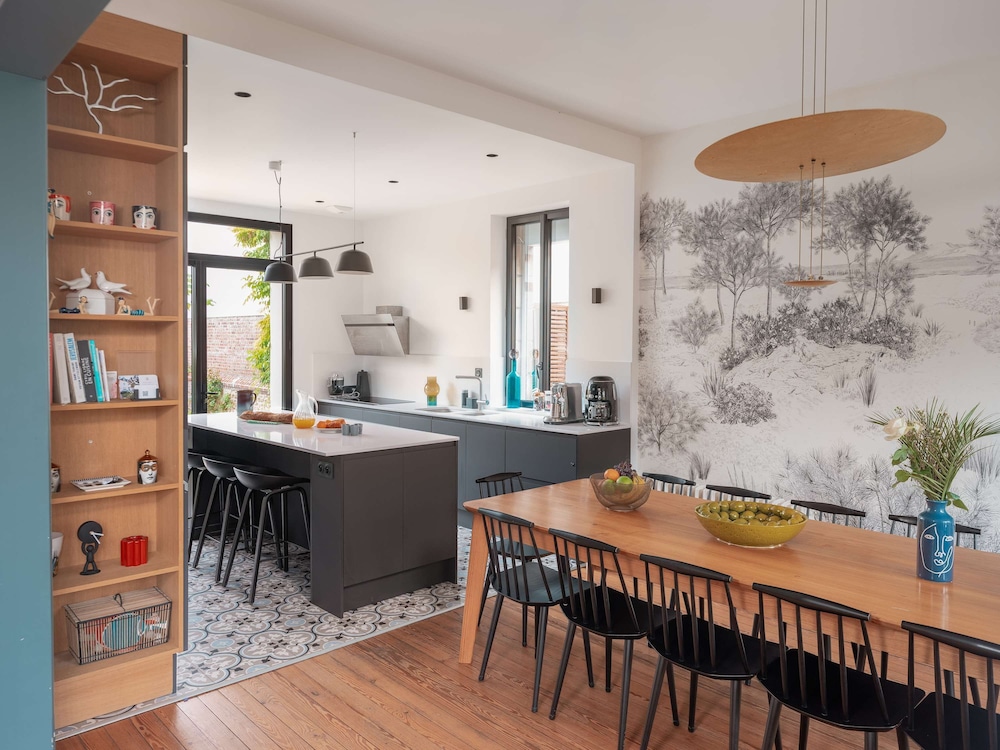 Large Chic Stylish Villa Superb Garden - Deauville