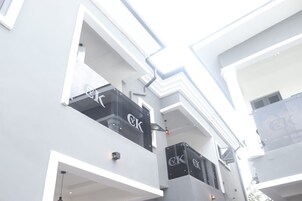 Duplex superior, para não fumantes, sacada | Vista da sacada