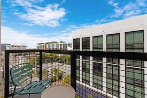 Terraço no piso superior