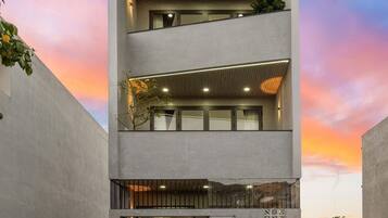 Fachada da propriedade