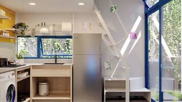 Estúdio Económico, Vista para a cidade | Lençóis de algodão egípcio, roupa de alta qualidade, edredões de penas