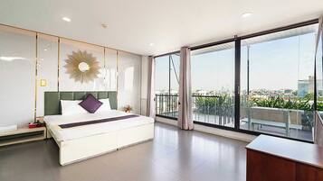 Suite Deluxe | Wi-fi grátis, roupa de cama fornecida