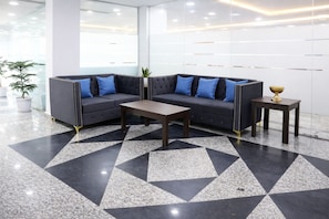 Sala de estar do lobby