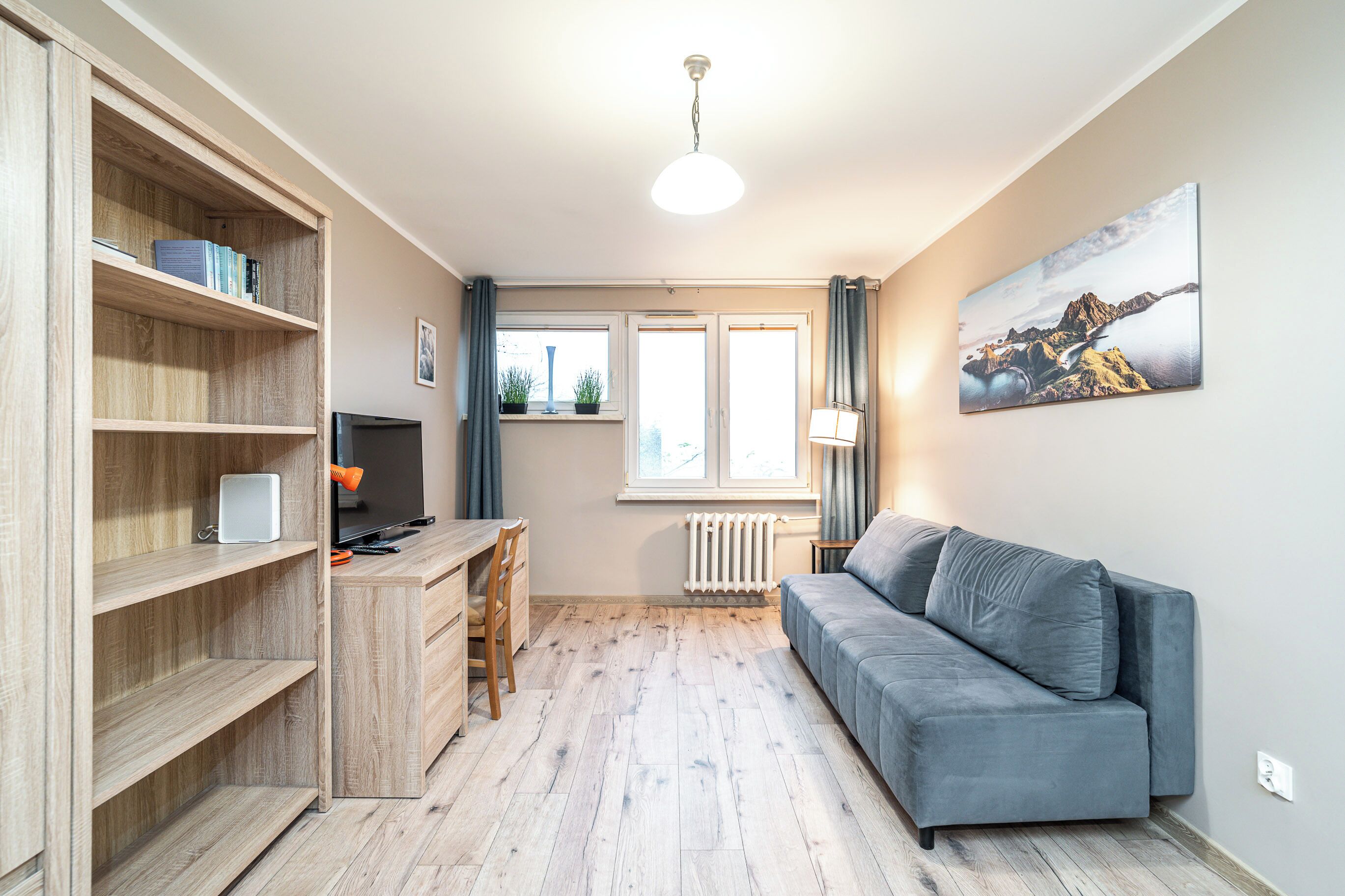 Apartamento | Sala de estar | TV de tela plana 37 polegadas com canais a cabo