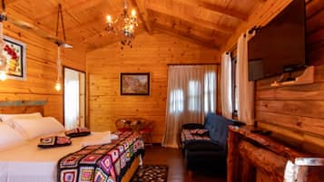 Bungalow, vista para o jardim | Ferro/tábua de engomar, Wi-fi grátis