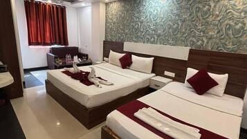 Quarto Triplo Superior | Roupa de alta qualidade, roupa de cama fornecida