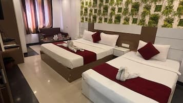 Quarto Triplo Superior | Roupa de alta qualidade, roupa de cama fornecida