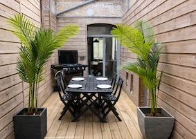 Apartamento família, 3 quartos, cozinha | Terraço/pátio