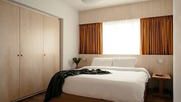 Estúdio em estilo japonês, casa de banho anexa | Vista do quarto