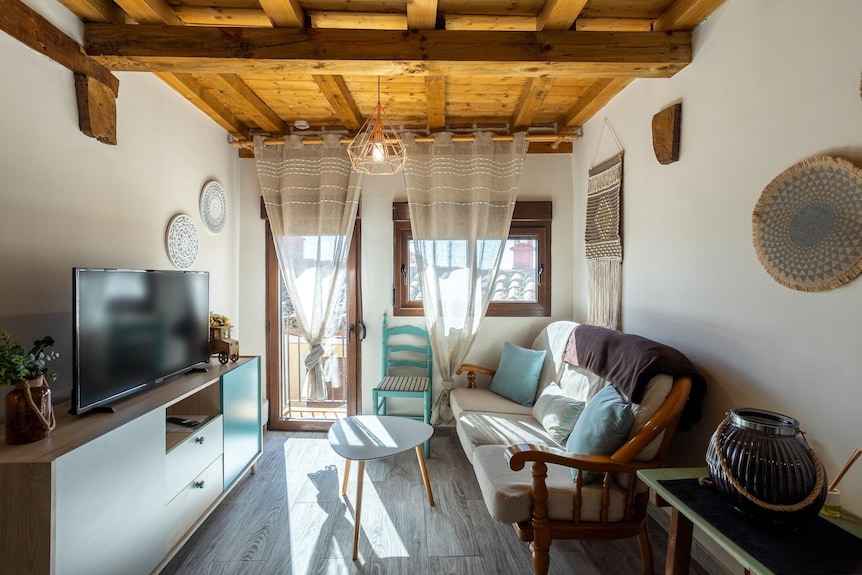 Rural House 'La Casita Del Portal' With Mountain Views, Wi-fi And Air Conditioning - Buenaventura