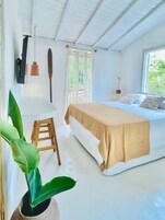 Quarto casal superluxo | Individualmente decorados, Wi-Fi de cortesia, roupa de cama