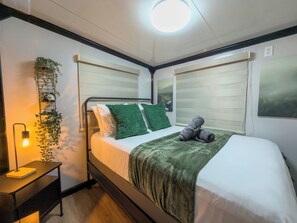 Quarto Individual, 1 cama de casal, banheira de hidromassagem grande, vista para o jardim | Wi-fi grátis 