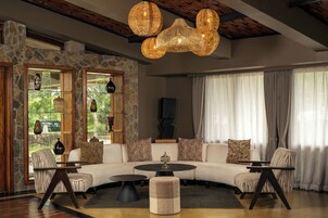 Sala de estar do lobby