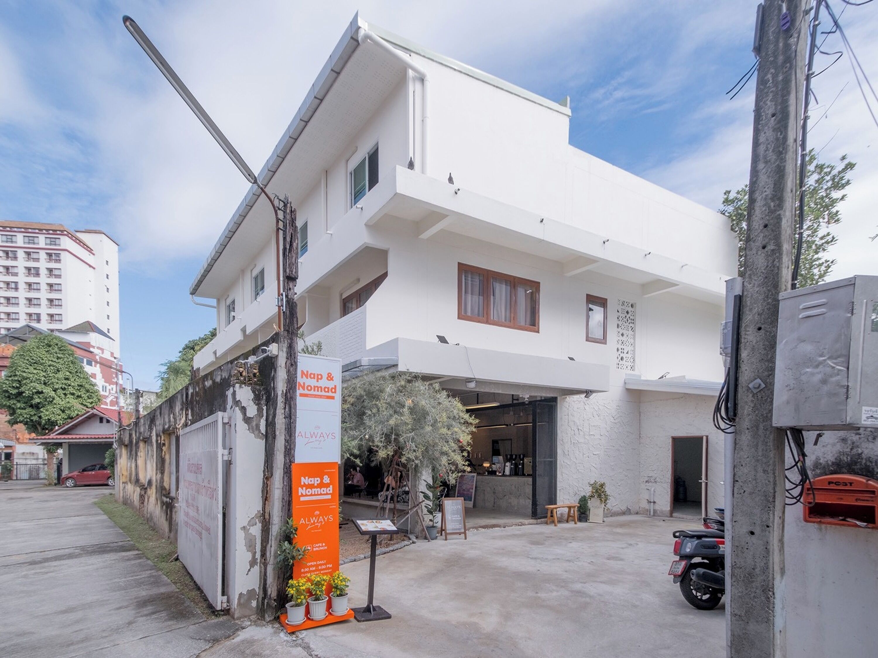 Fachada do alojamento