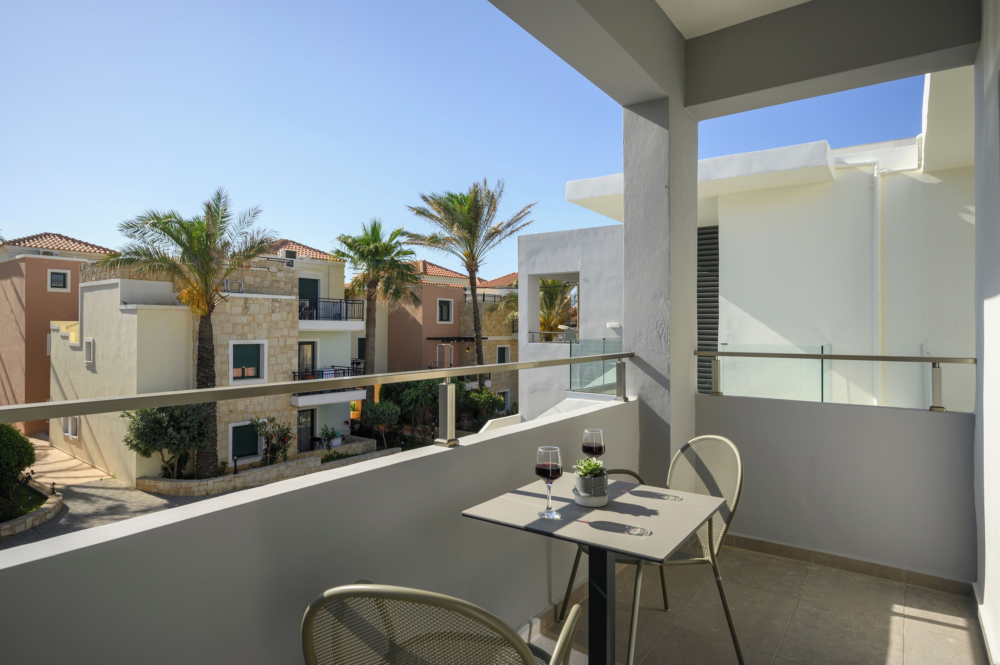 Suite, 1 cama queen-size e sofá-cama | Varanda