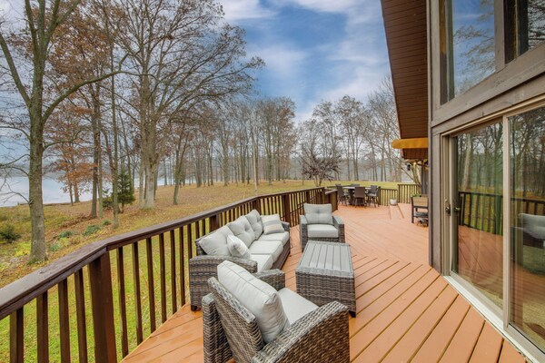 Waterfront Gem W/ Private Dock On Sullivan Lake! - Shakamak State Park, Jasonville