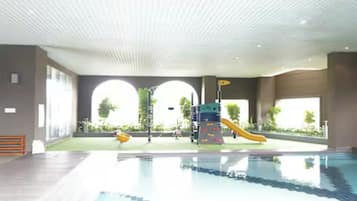 Área de recreio para crianças (coberta)