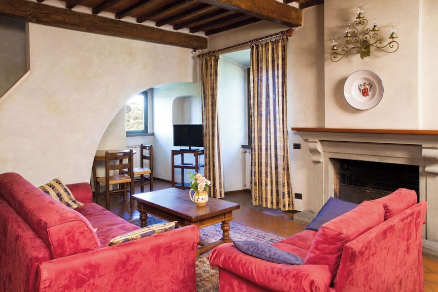 Cosy Apartment For 6 Guests With A/c, Wifi, Pool And Tv, Close To Florence - Florence