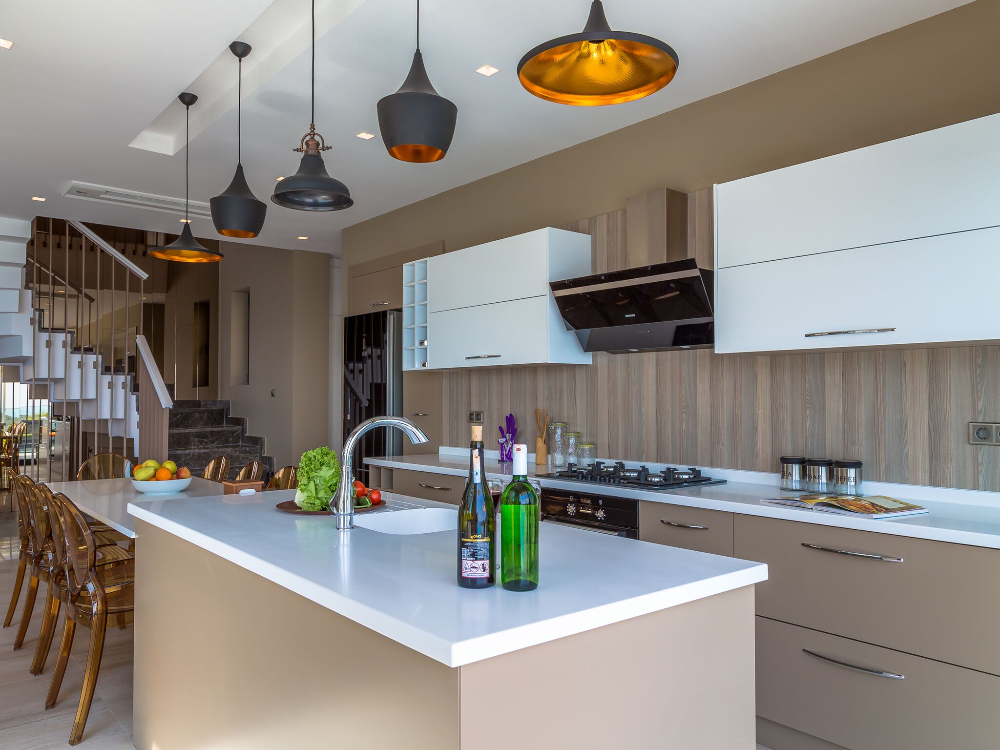 Villa de Luxo, vista para o mar | Cozinha privada