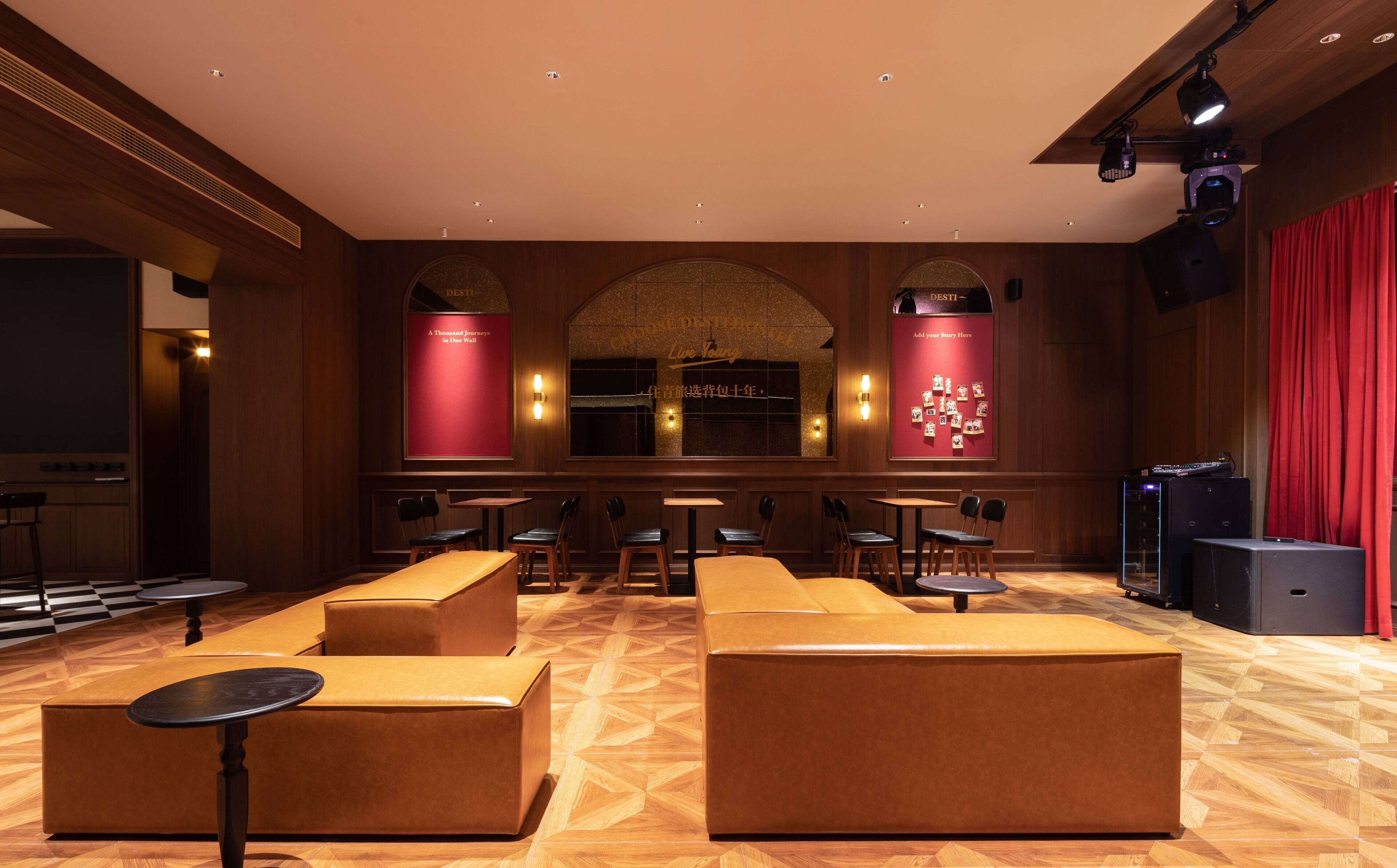 Sala de estar do lobby