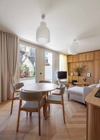 Suite Júnior, vista para o pátio | Minibar, cofre no quarto, secretária, Wi-fi grátis 