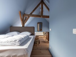 Casa | 2 quartos, roupa de cama