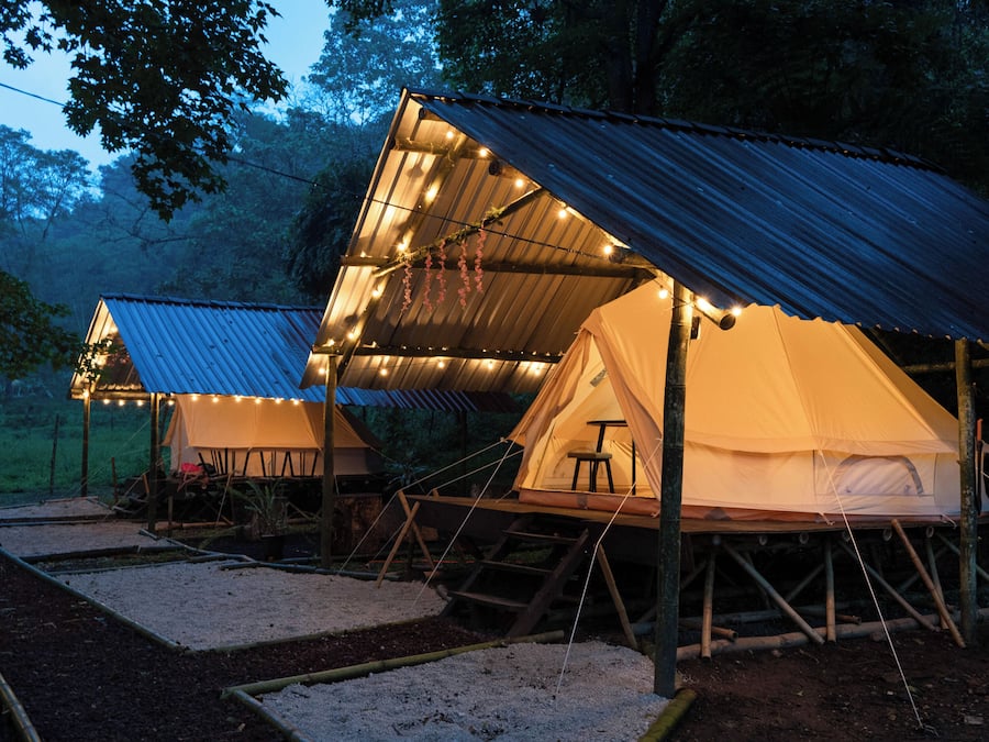 Tenda Romântica, vista para o jardim | Wi-fi grátis