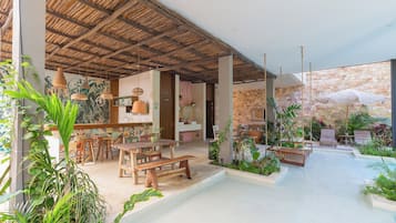 Área para churrascos e piqueniques