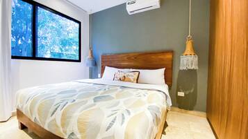 Apartamento Design, 2 quartos, varanda, vista para o jardim | Wi-fi grátis