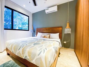 Apartamento Design, 2 quartos, varanda, vista para o jardim | Wi-fi grátis 