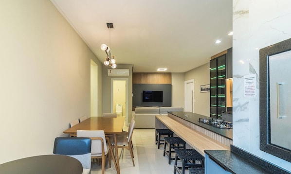 Apartamento básico | Opções para refeição